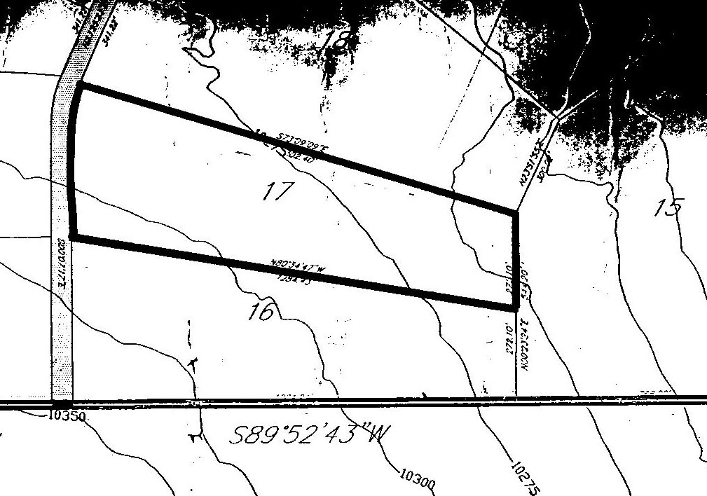 Lakefront Acreage For Sale Parcel Map Near Taos & Angel Fire, New ...