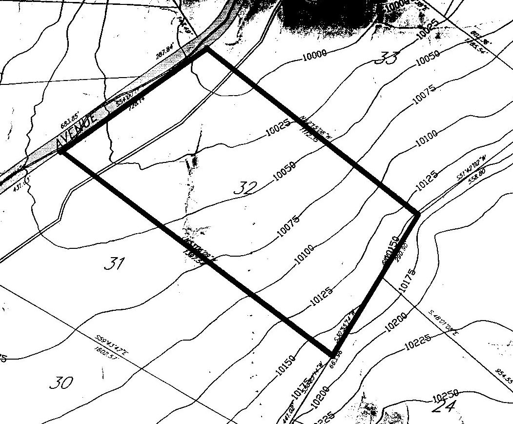 Lakefront Acreage For Sale Parcel Map Near Taos & Angel Fire, New ...