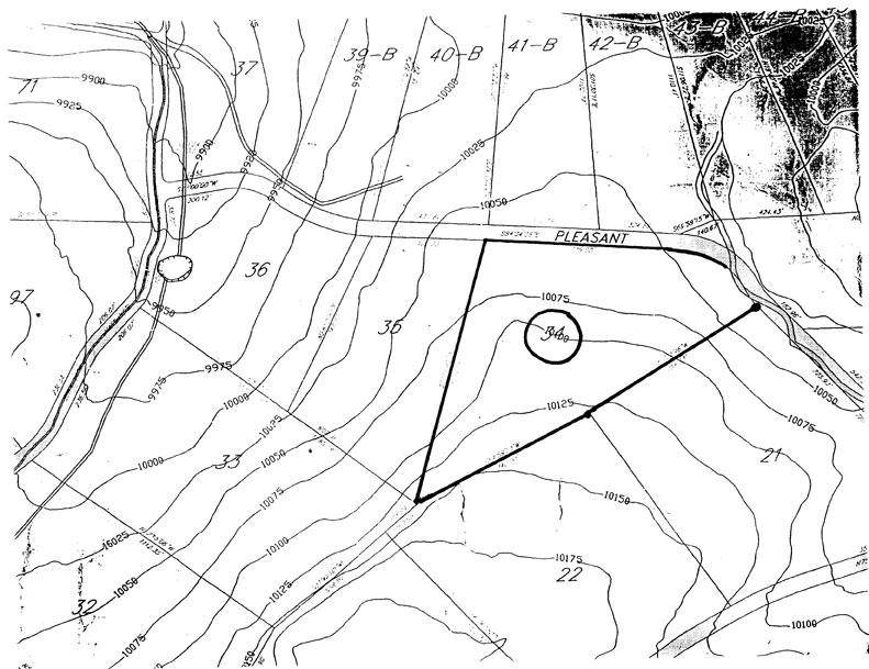 Lakefront Acreage For Sale Parcel Map Near Taos & Angel Fire, New ...