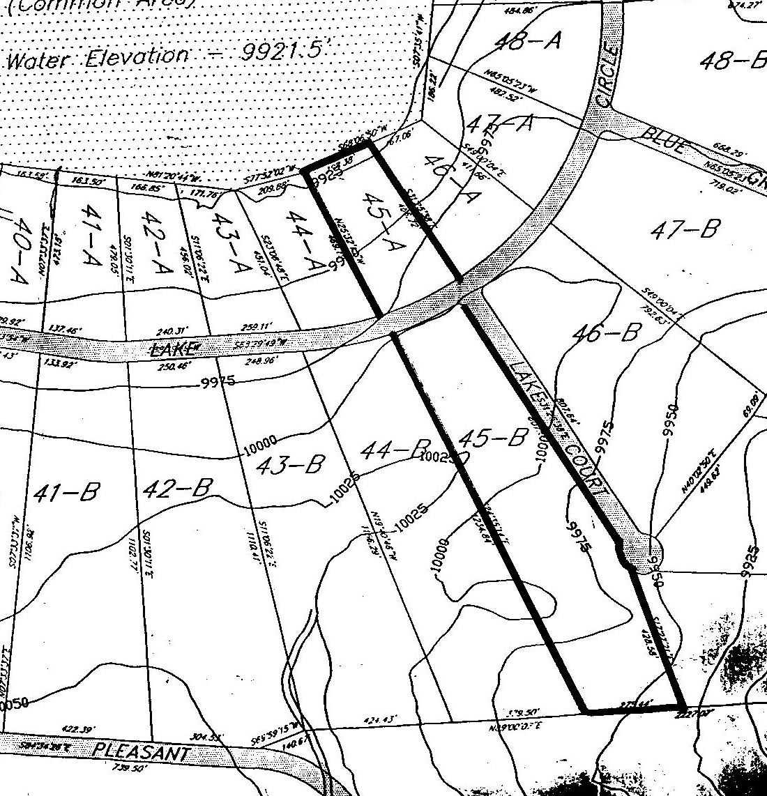 Lakefront Acreage For Sale Parcel Map Near Taos & Angel Fire, New ...