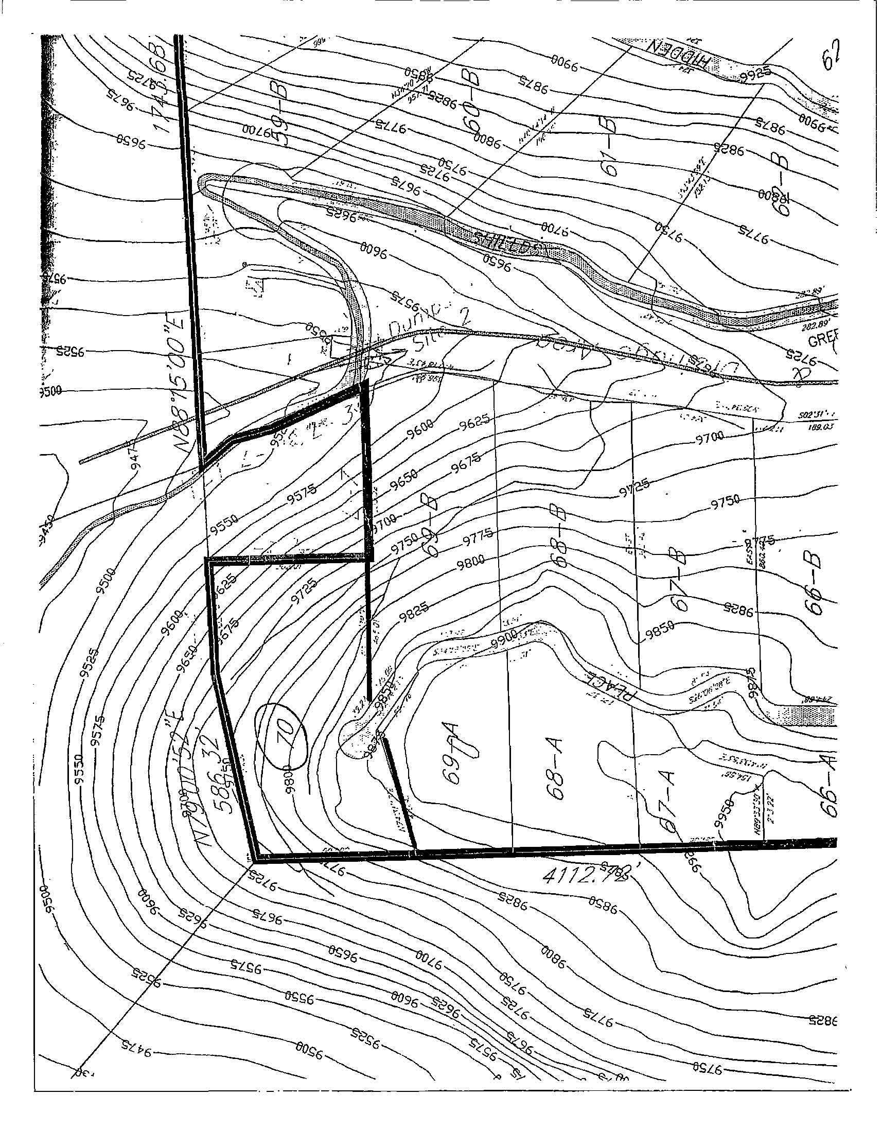 Lakefront Acreage For Sale Parcel Map Near Taos & Angel Fire, New ...