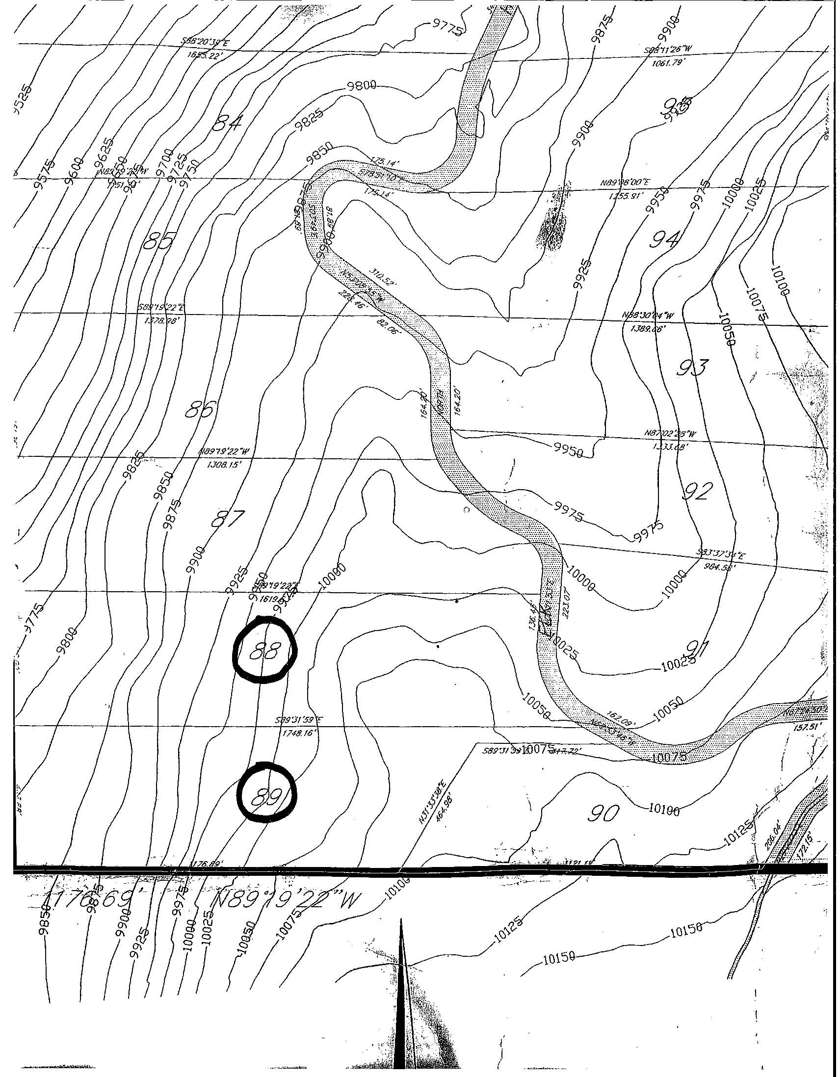 Lakefront Acreage For Sale Parcel Map Near Taos & Angel Fire, New ...