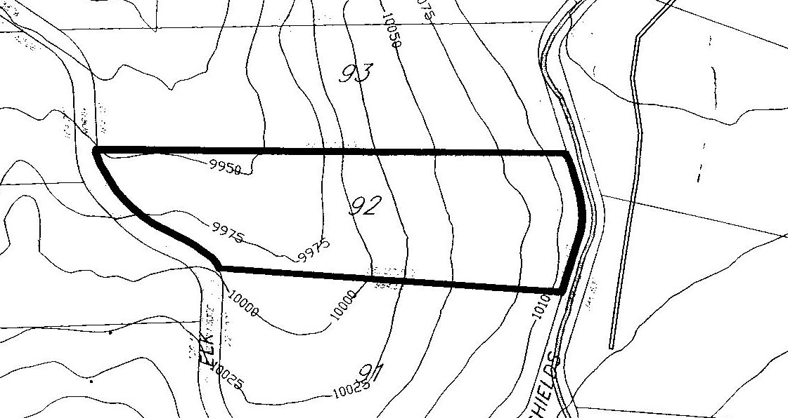 Lakefront Acreage For Sale Parcel Map Near Taos & Angel Fire, New ...